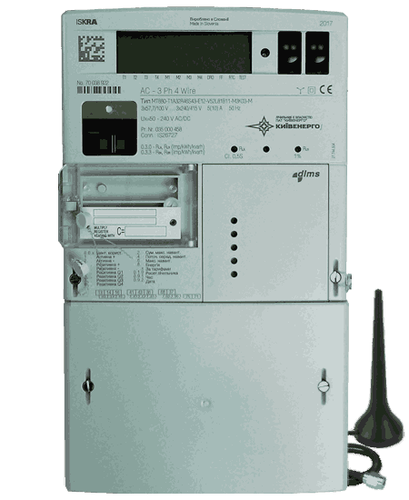 Трехфазные : Iskra MT880-T1-M с модулем CM-LTE-3